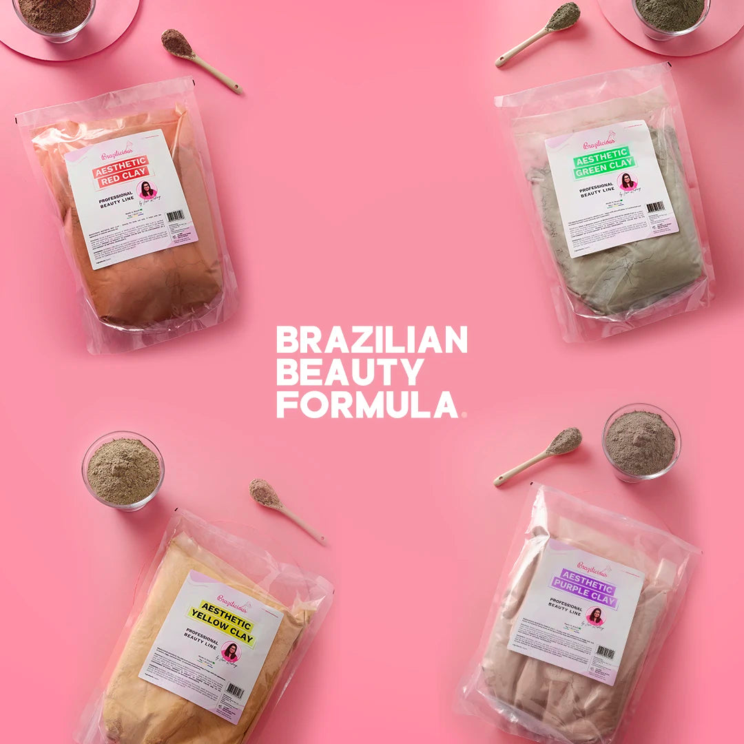 Combo Brazilian Clay with 4 units – BRAZILIAN BEAUTY FORMULA.